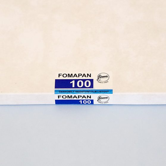 Fomapan 100 8x10 Film - Parallax Photographic Coop