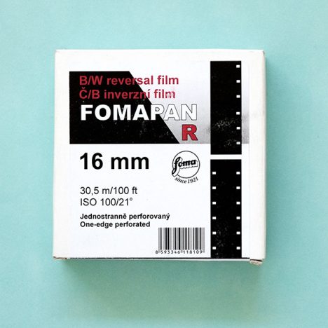 Fomapan R 100 Reversal 8mm Film - Parallax Photographic Coop