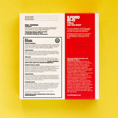 Ilford ID-11 Film Developer 1L - Parallax Photographic Coop