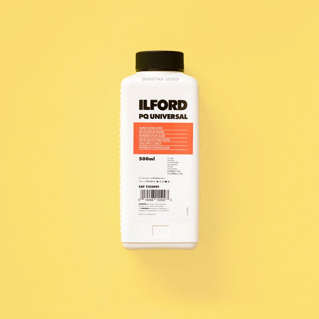 Ilford PQ Universal Developer 500ml - Parallax Photographic Coop