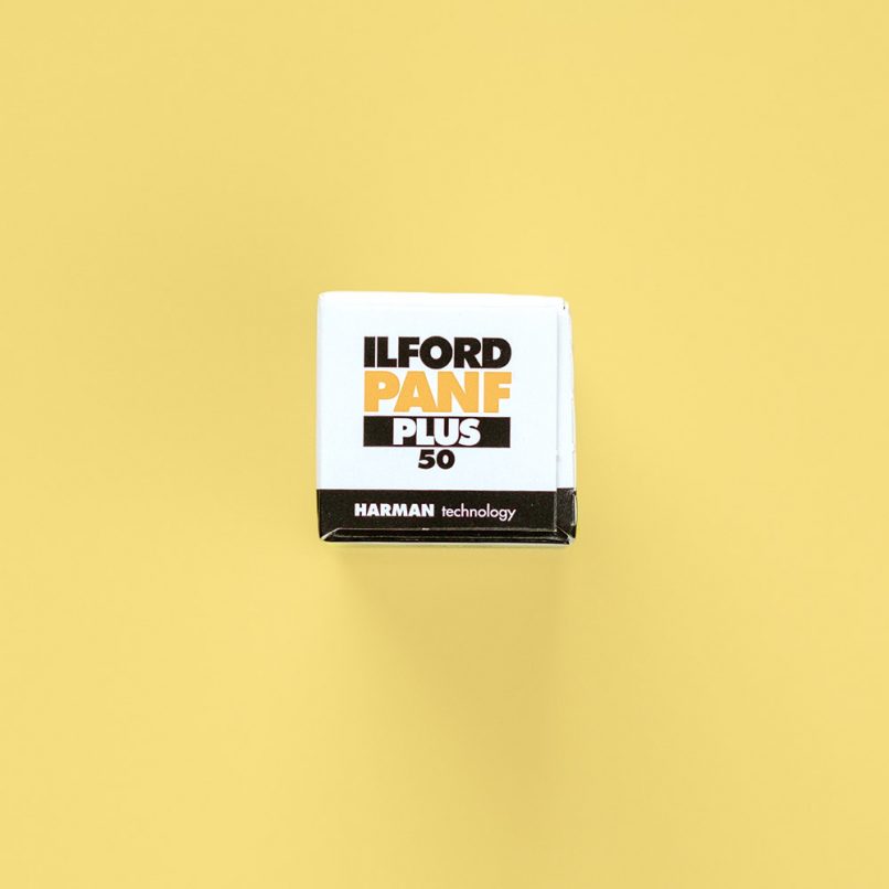 Ilford PanF Plus 50 120 Film - Parallax Photographic Coop