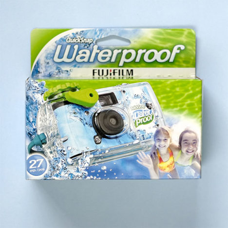 Fuji QuickSnap Marine Waterproof Disposable Film Camera - Parallax