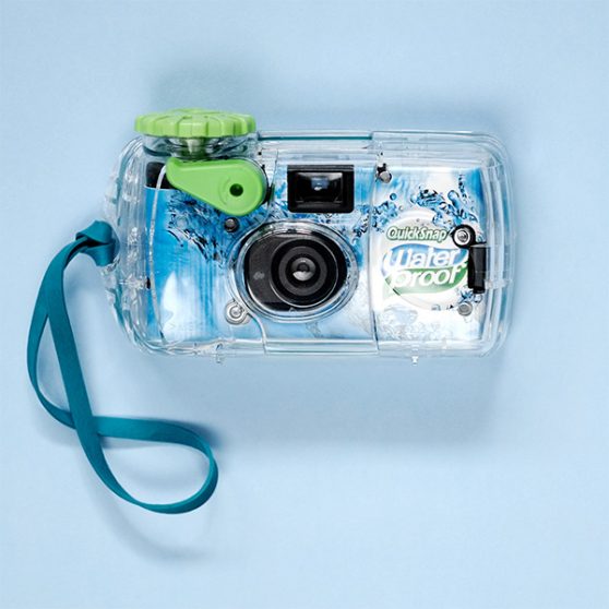 Fuji QuickSnap Marine Waterproof Disposable Film Camera - Parallax