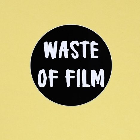 Waste Of Film Sticker Set - Parallax Photographic Coop