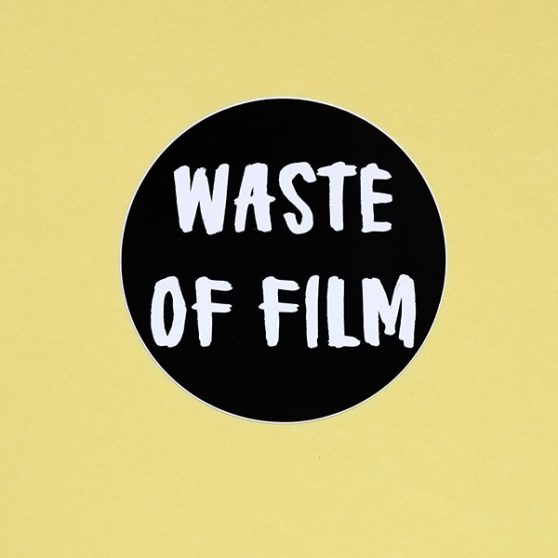 Waste Of Film Sticker Set - Parallax Photographic Coop
