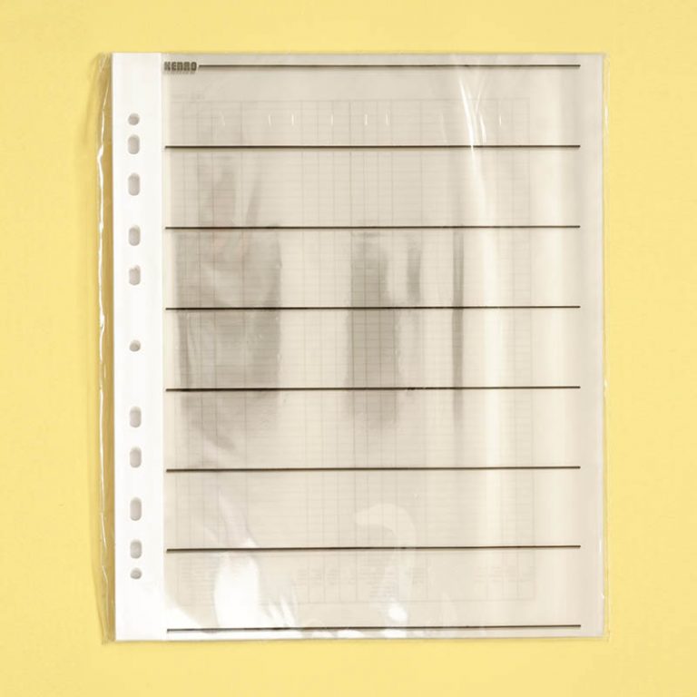 Kenro 35mm Clear Negative Storage Pages 25 Sheets - Parallax