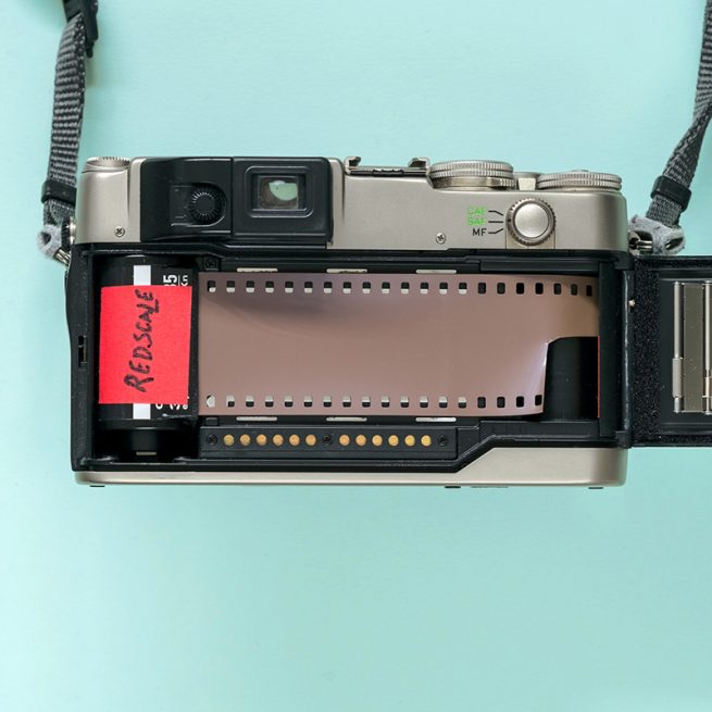 Lomography Redscale XR 50-200 120 Film 3 Pack