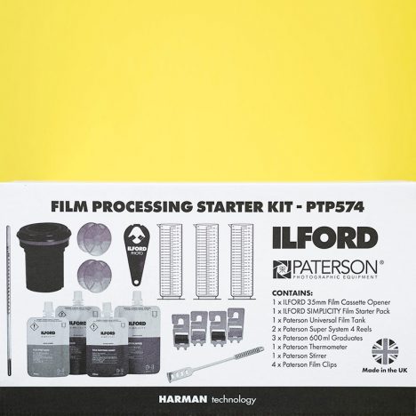 Ilford + Paterson Film Processing Starter Kit - Parallax Photographic Coop