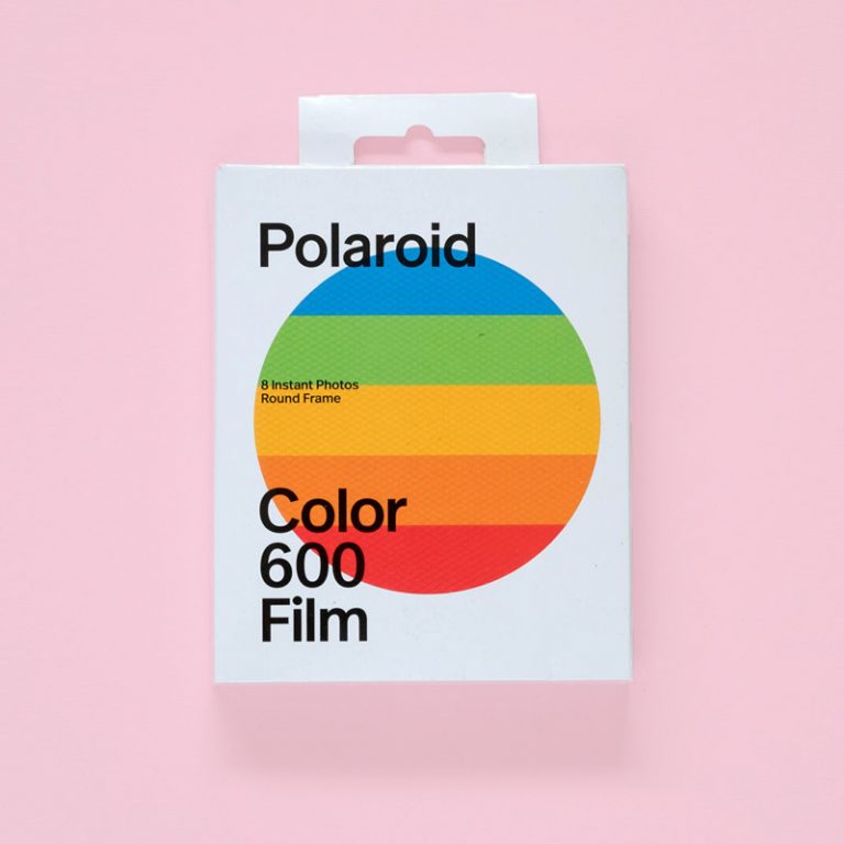 Polaroid Color 600 Instant Film Round Frame Edition - Parallax