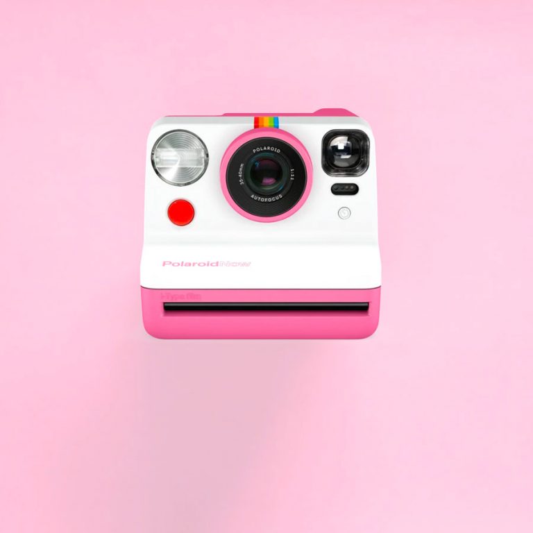 Polaroid Now Pink Instant Film Camera - Parallax Photographic Coop