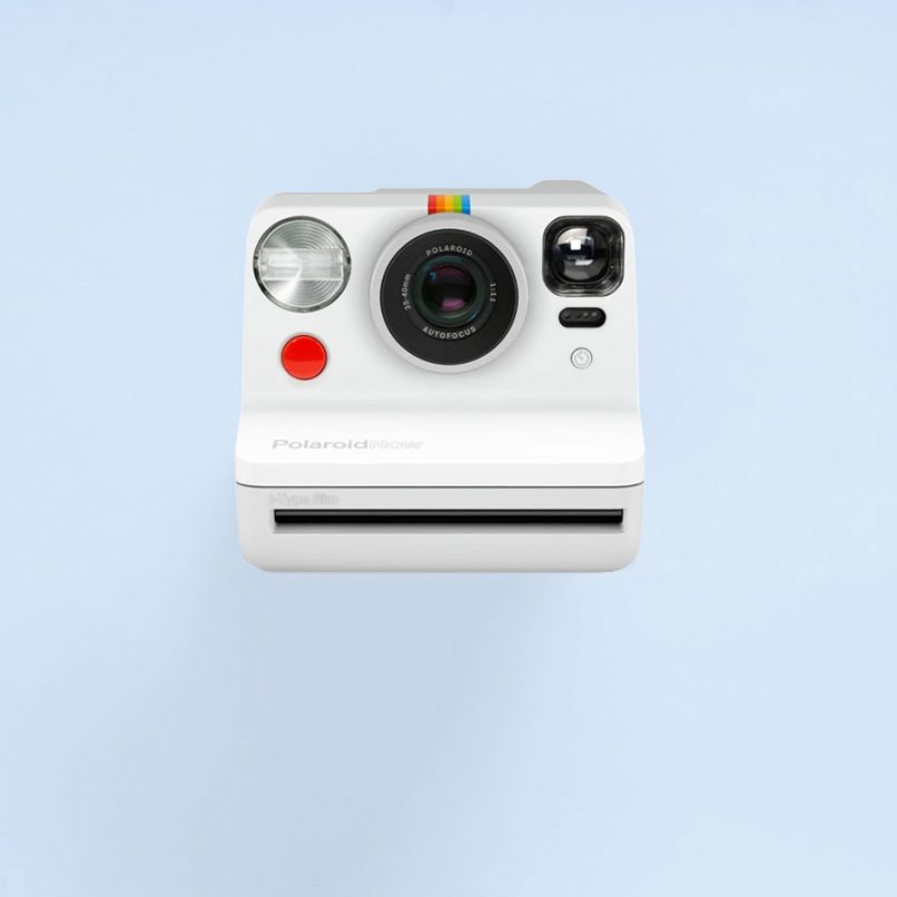 Polaroid Now White Instant Film Camera - Parallax Photographic Coop