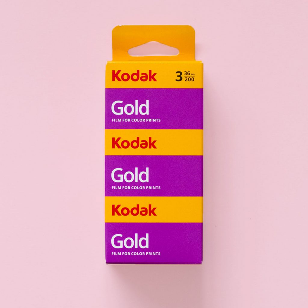 Kodak Gold 200 35mm Film 3 Pack - Buy Classic Colour Film
