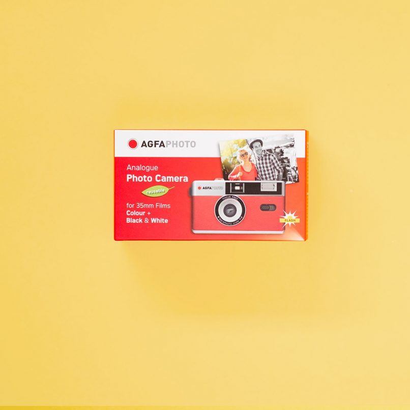 Agfa 35mm Reusable Film Camera Red - Parallax Photographic Coop