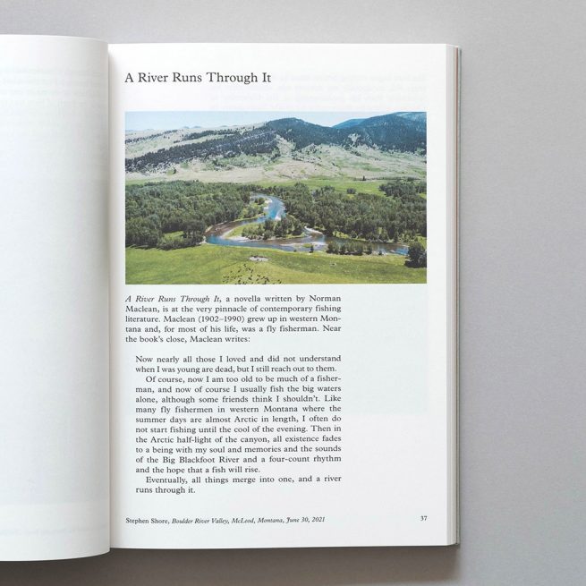 STEPHEN SHORE Modern Instances: The Craft of Photography