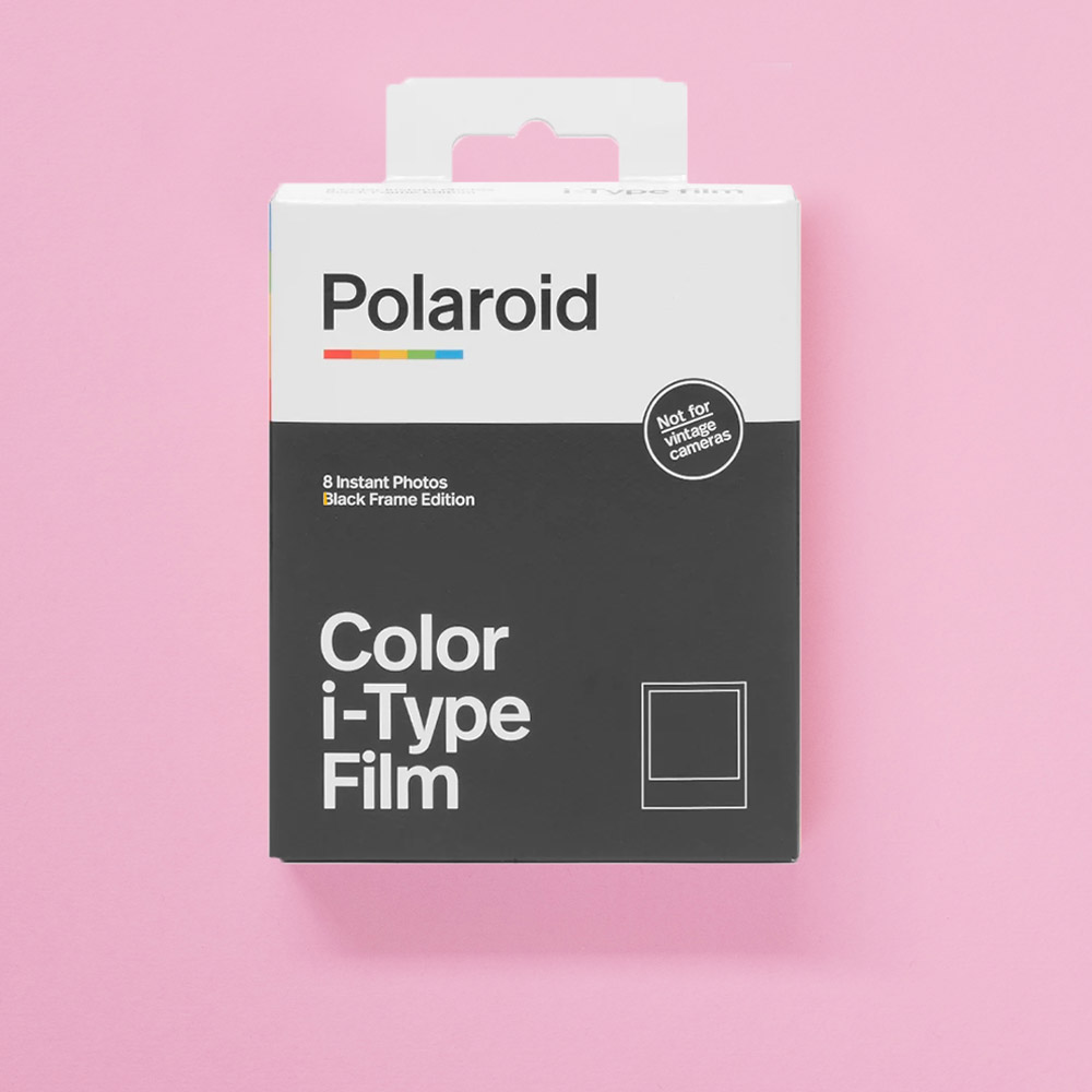 Polaroid Color i-Type Instant Film Black Frames Edition - Parallax