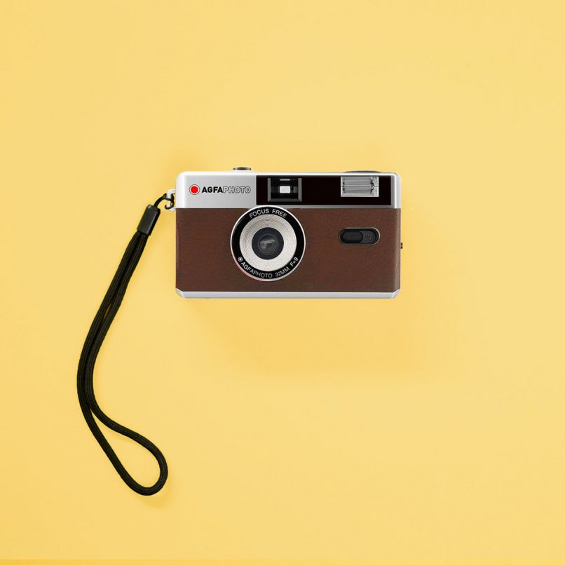 Agfa 35mm Reusable Film Camera Brown - Parallax Photographic