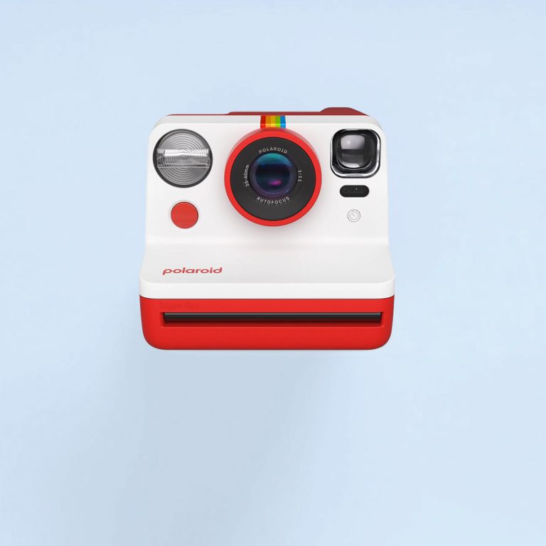 Polaroid Now Red Instant Film Camera - Parallax Photographic