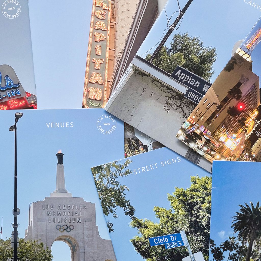 PAUL PRICE L.A. Signs Zines - Parallax Photographic