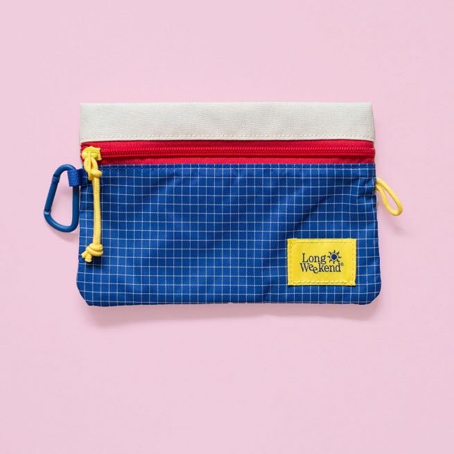 Long Weekend Everyday Zip Pouch Medium - Parallax